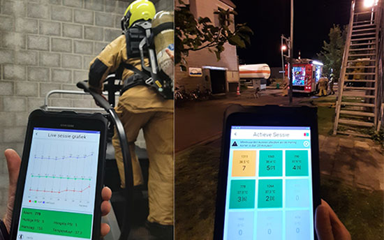 ARMOR deployed during fire brigade training Spinel Safety Center